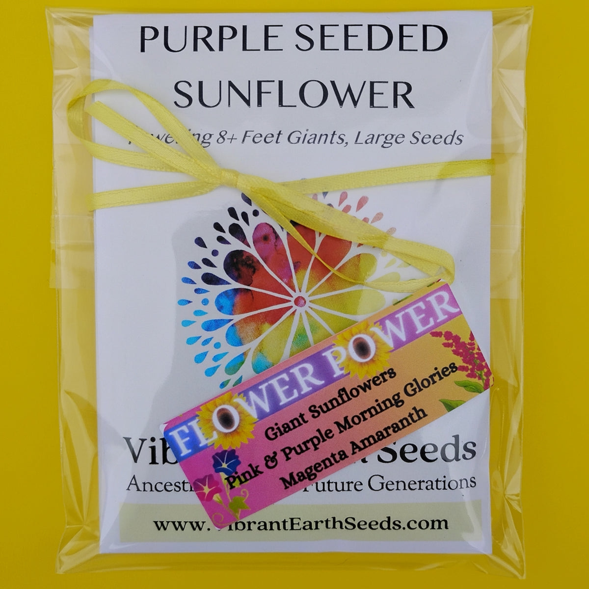 Flower Power Seed Packet Gift Set – Vibrant Earth Seeds